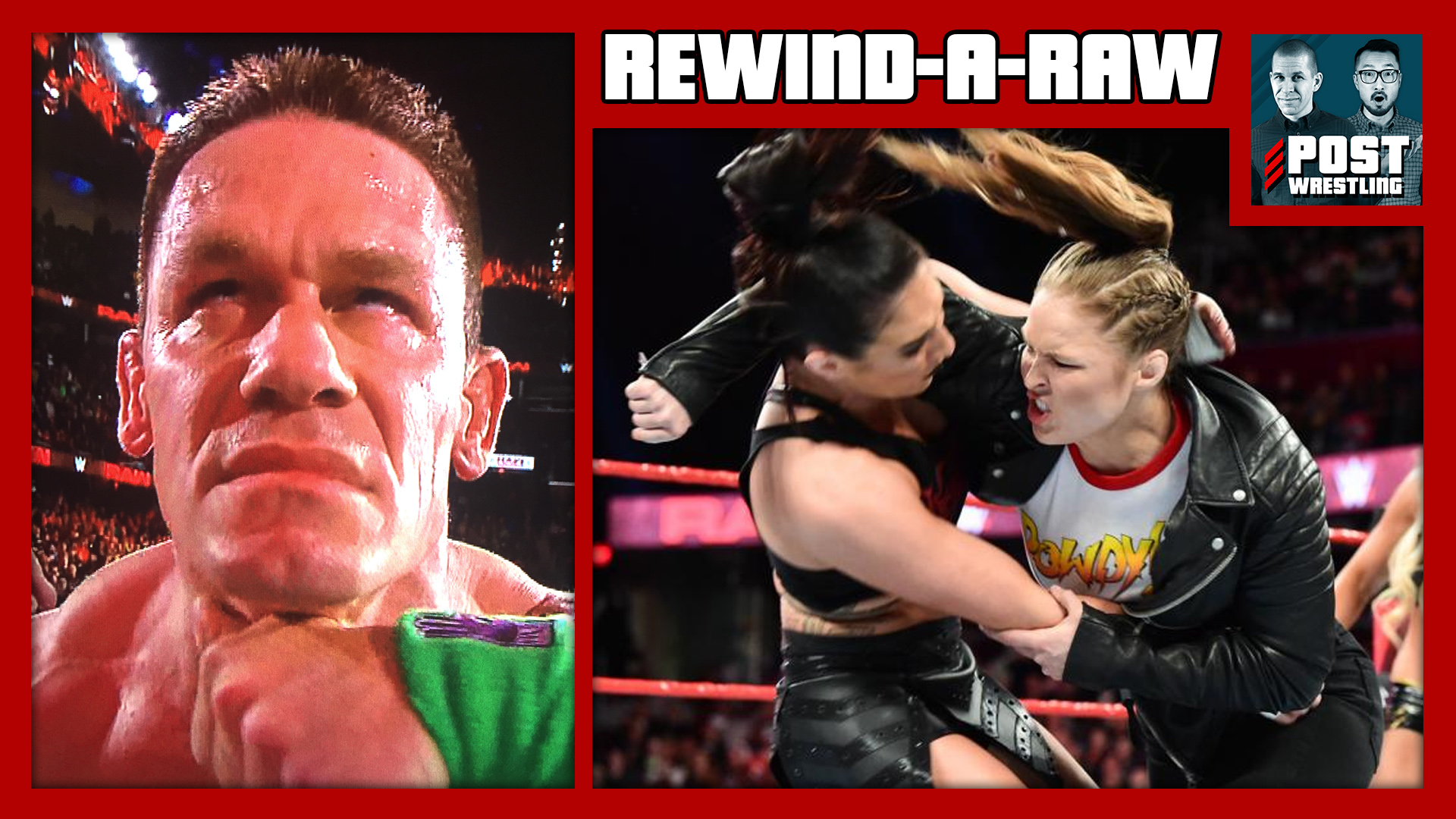 REWIND-A-RAW 3/26/18: Cena mimics Undertaker, Ronda Rousey vs ...