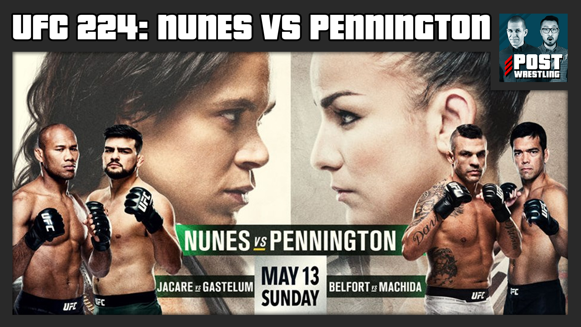 UFC 224 Post Show with John Pollock - POST Wrestling | Podcasts, News ...