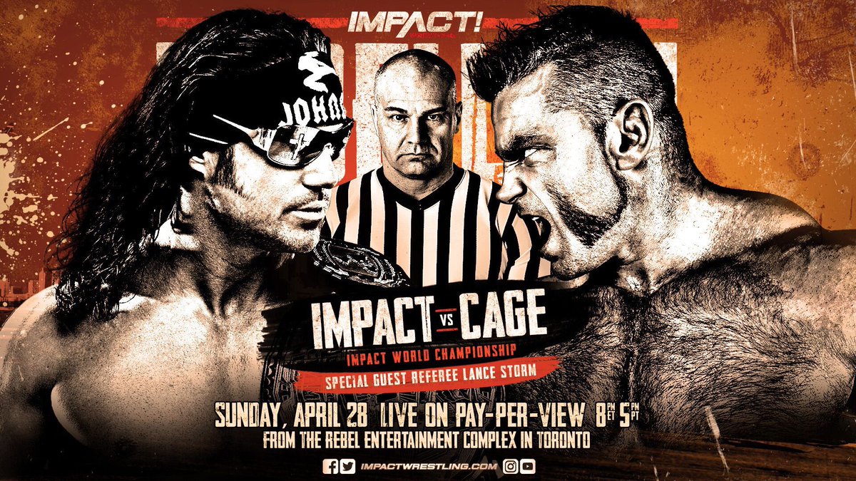 Impact Rebellion: Johnny Impact vs. Brian Cage for the Impact title