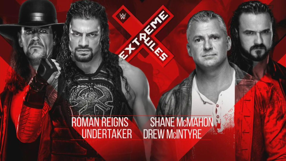 Top two matches announced for WWE Extreme Rules