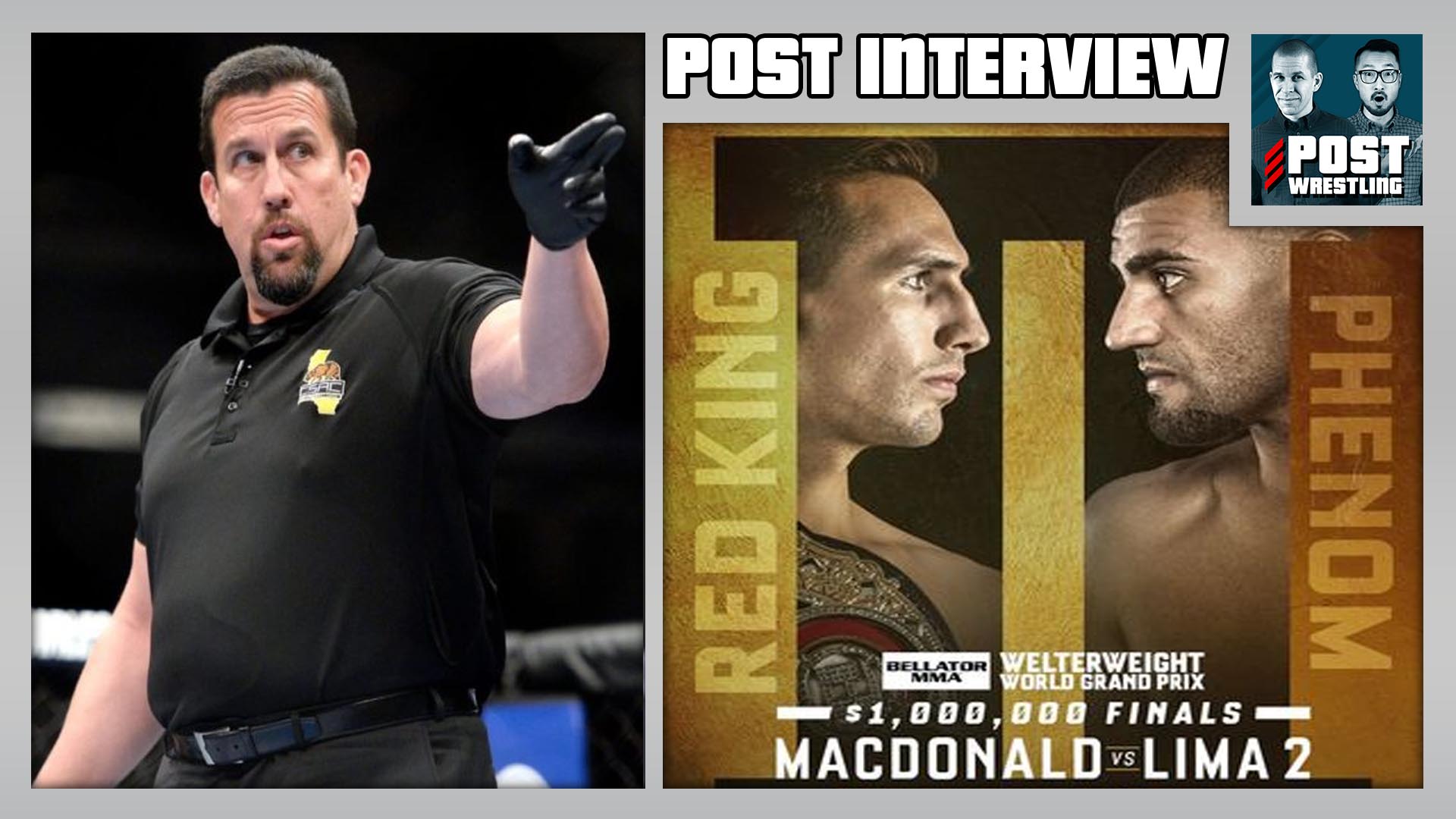 POST INTERVIEWS: "Big" John McCarthy & MMA analyst Robin Black