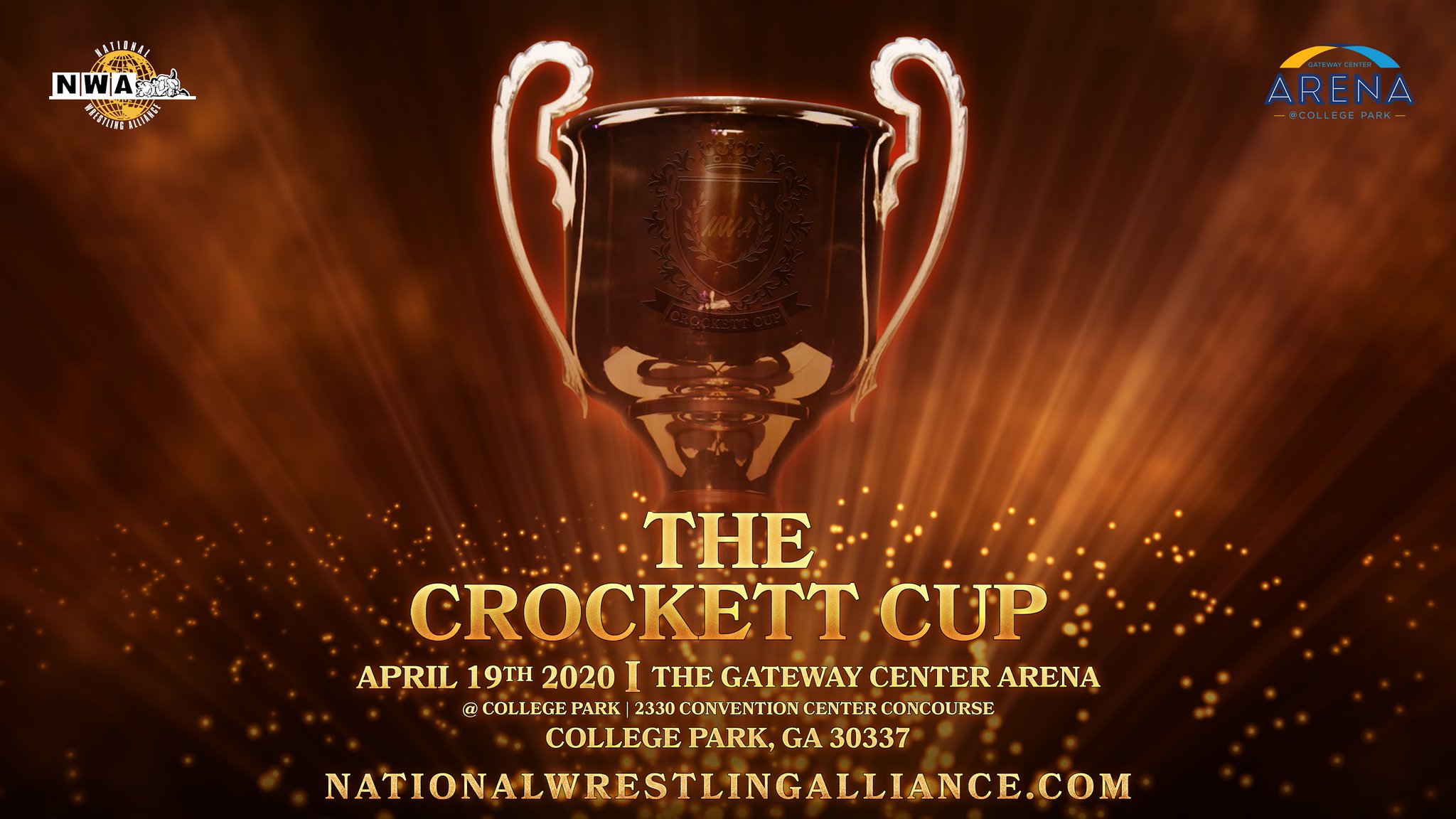 NWA reveals the date and location for the Crockett Cup card