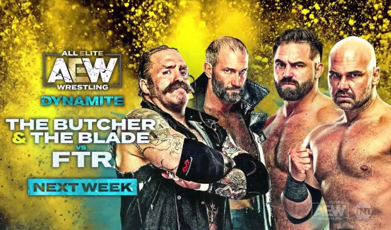 AEW Dynamite notes: FTR's in-ring debut next week, TNT Title match ...