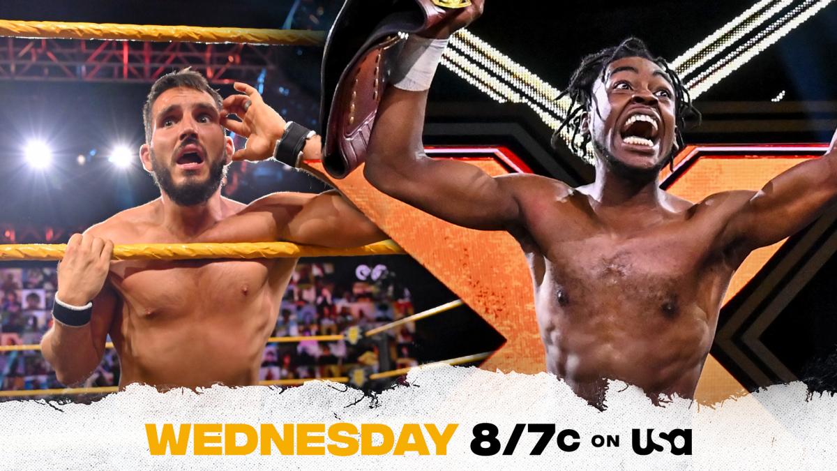 Leon Ruff defending North American Title against Johnny Gargano on NXT