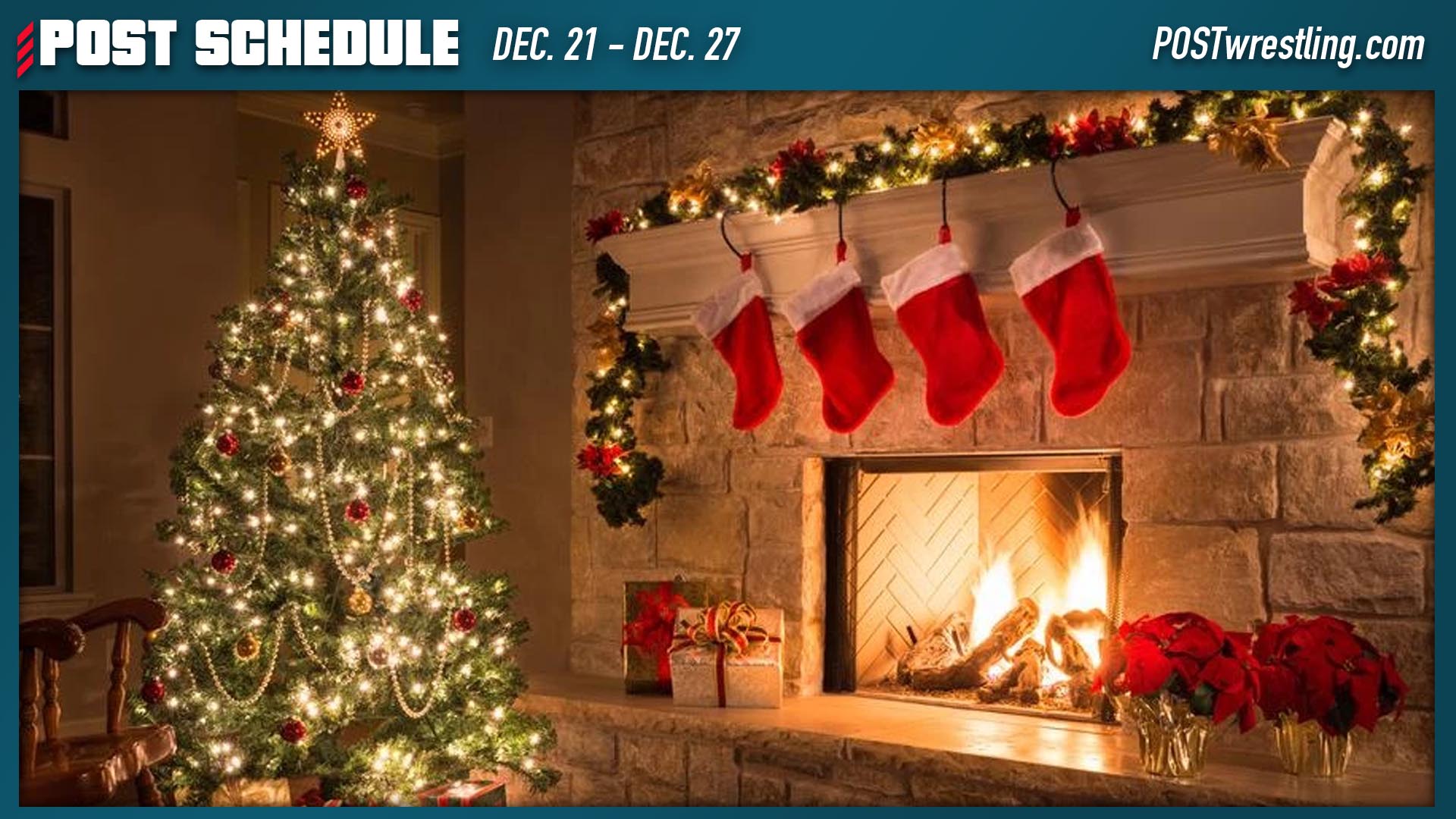POST SCHEDULE: The Christmas Show, UFC 165, Late Night Dynamite