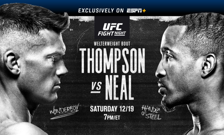 UFC FIGHT NIGHT: Thompson decisions Neal, Aldo picks up win
