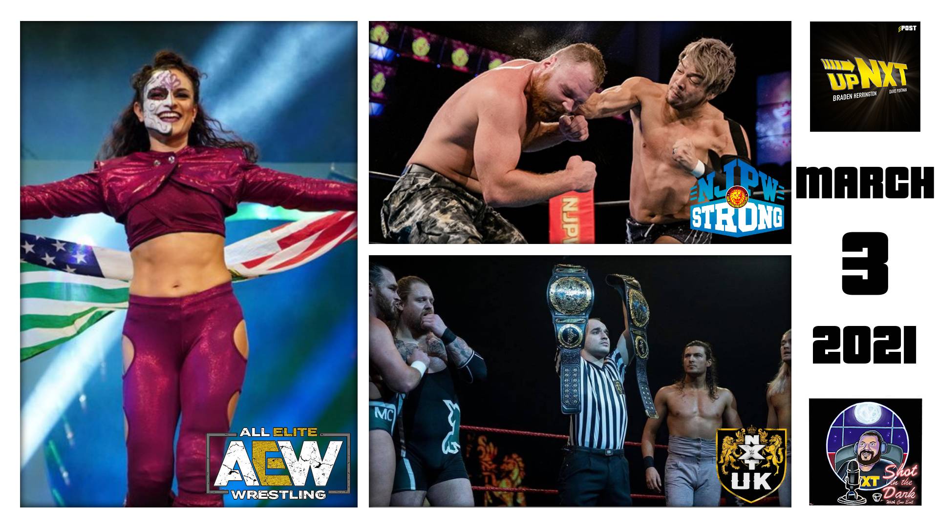 SITD 3/3/21: AEW Women’s Tourney, New NXT UK & ROH Tag Champs, Mox vs. KENTA - POST Wrestling ...