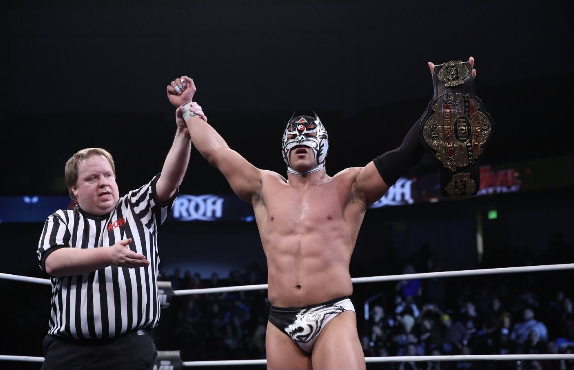 Dragon Lee becomes two-time ROH TV Champion at Best in the World
