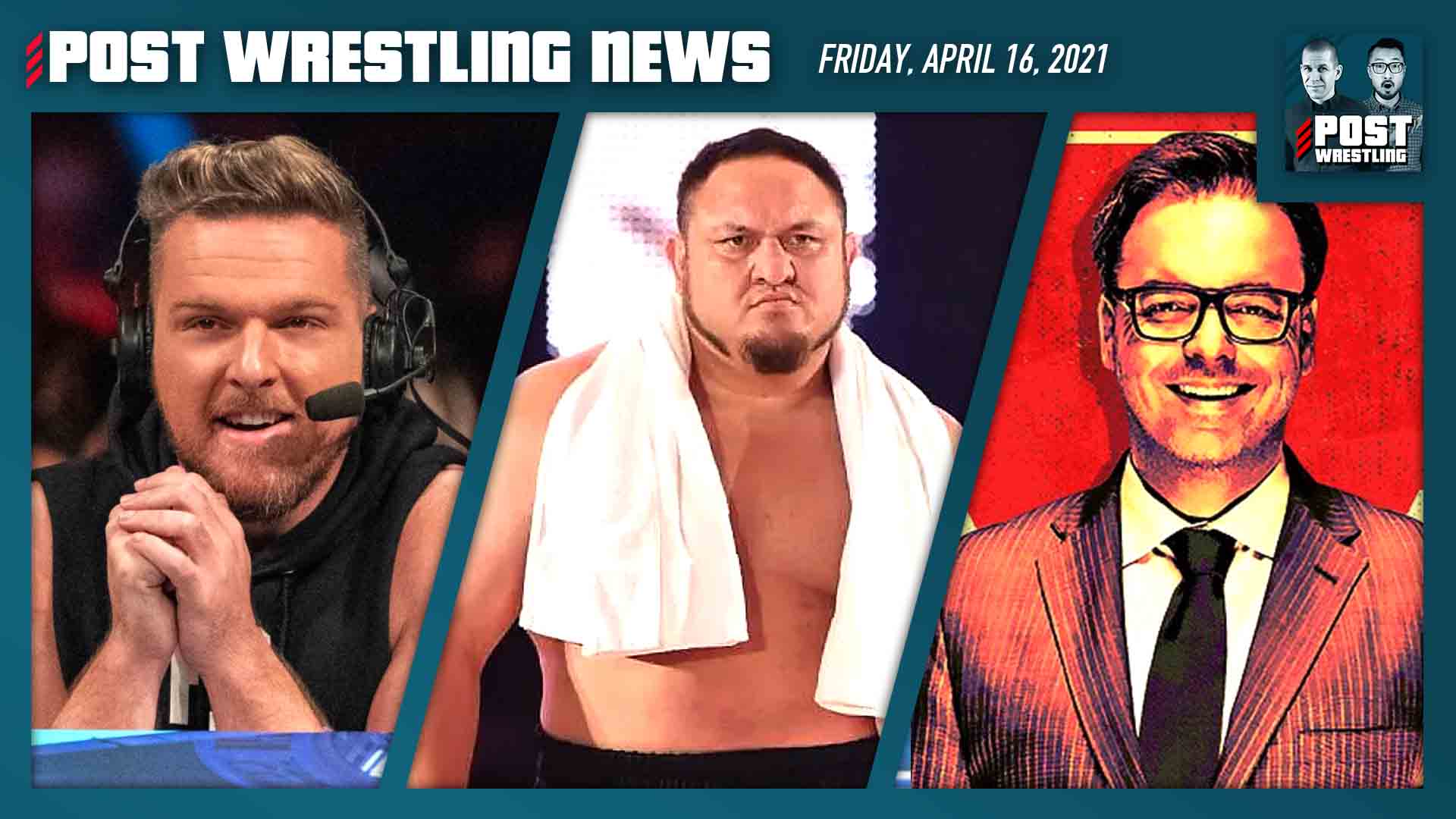 POST News 4/16/21: WWE releases, AEW ratings, Pat McAfee, Mauro Ranallo ...