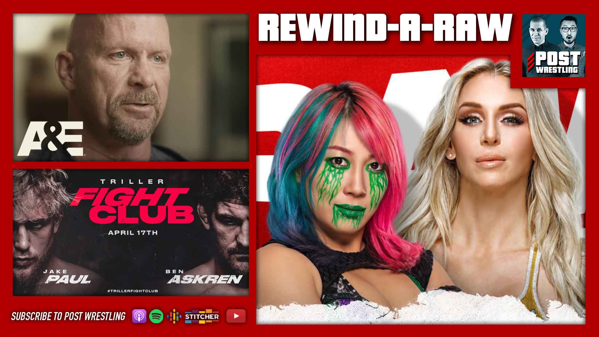REWIND-A-RAW 4/19/21: WWE Raw, Triller, Stone Cold A&E Biography - POST ...