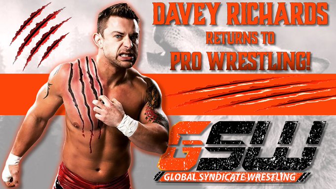 Davey Richards returning to the ring on 5/22 for Global Syndicate Wrestling