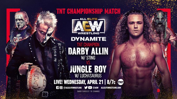 TNT Championship Match added to AEW Dynamite this week
