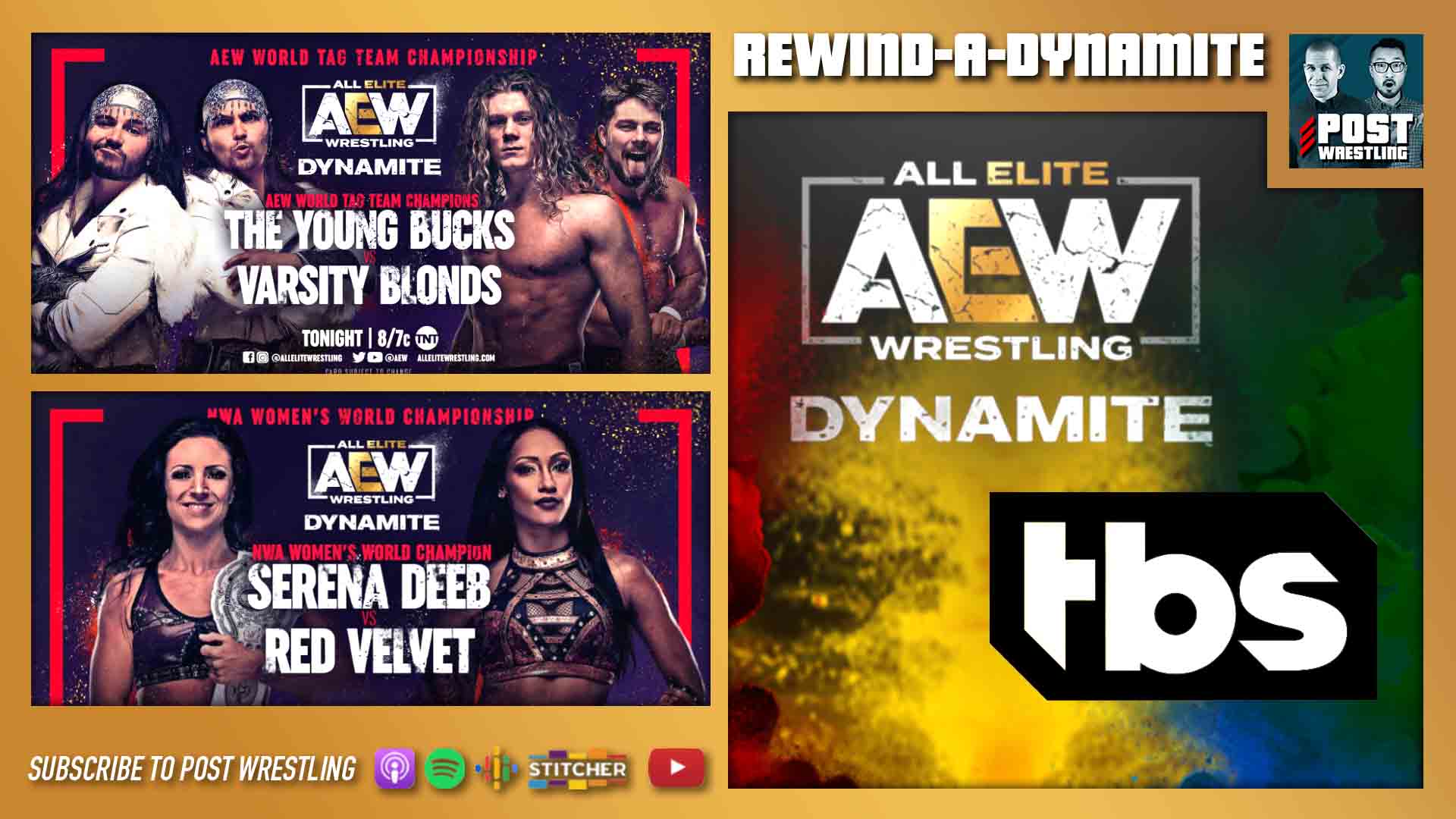 REWIND-A-DYNAMITE 5/19/21: AEW to TBS, WWE cuts - POST Wrestling ...