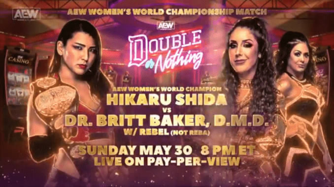 AEW Women's World Title match made official for Double Or Nothing