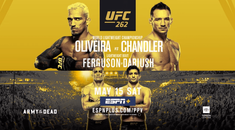 UFC 262 Report: Charles Oliveira stops Michael Chandler in Round 2 ...