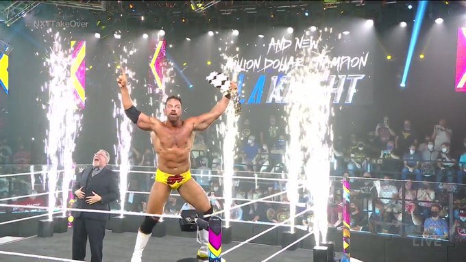 L.A. Knight wins Million Dollar Title at NXT TakeOver: In Your House