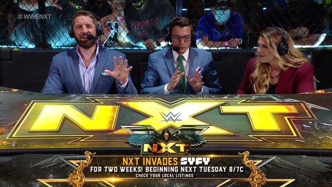 WWE NXT notes: Syfy, Cole vs. Reed, Hit Row brawls with Legado, Kross