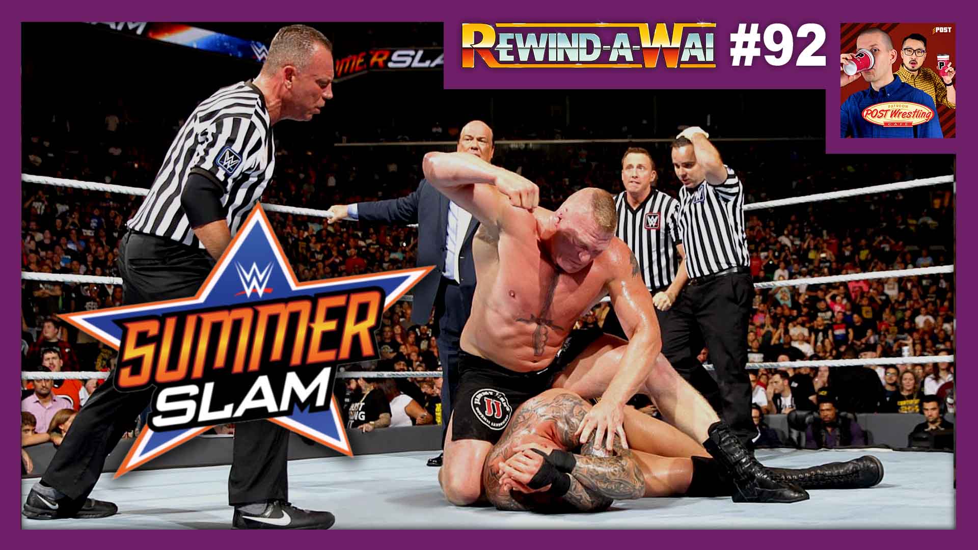 REWIND-A-WAI #92: WWE SummerSlam 2016 w/ Damian Abraham