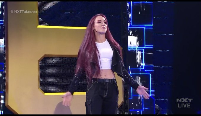 Kay Lee Ray appears at NXT TakeOver 36