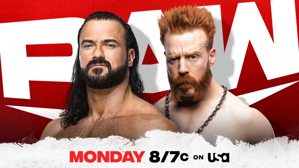 WWE advertising five matches for Raw including McIntyre vs. Sheamus