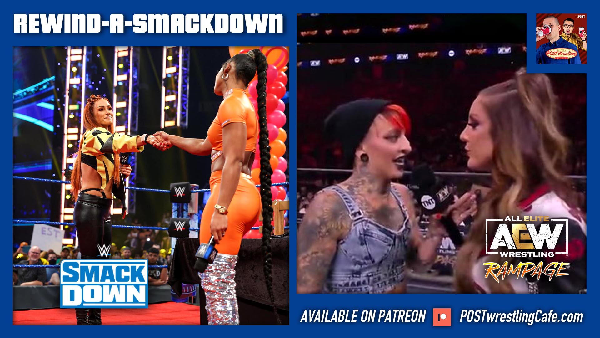 REWIND-A-SMACKDOWN 9/17/21: Rebecca Knox-ville, AEW, Dark Side