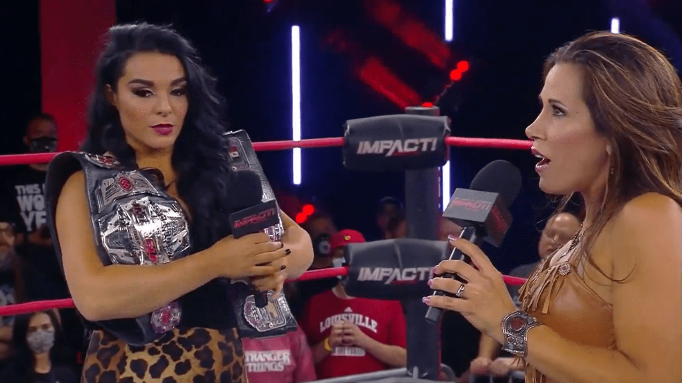 Mickie James challenging Deonna Purrazzo for Knockouts Title at Bound For Glory