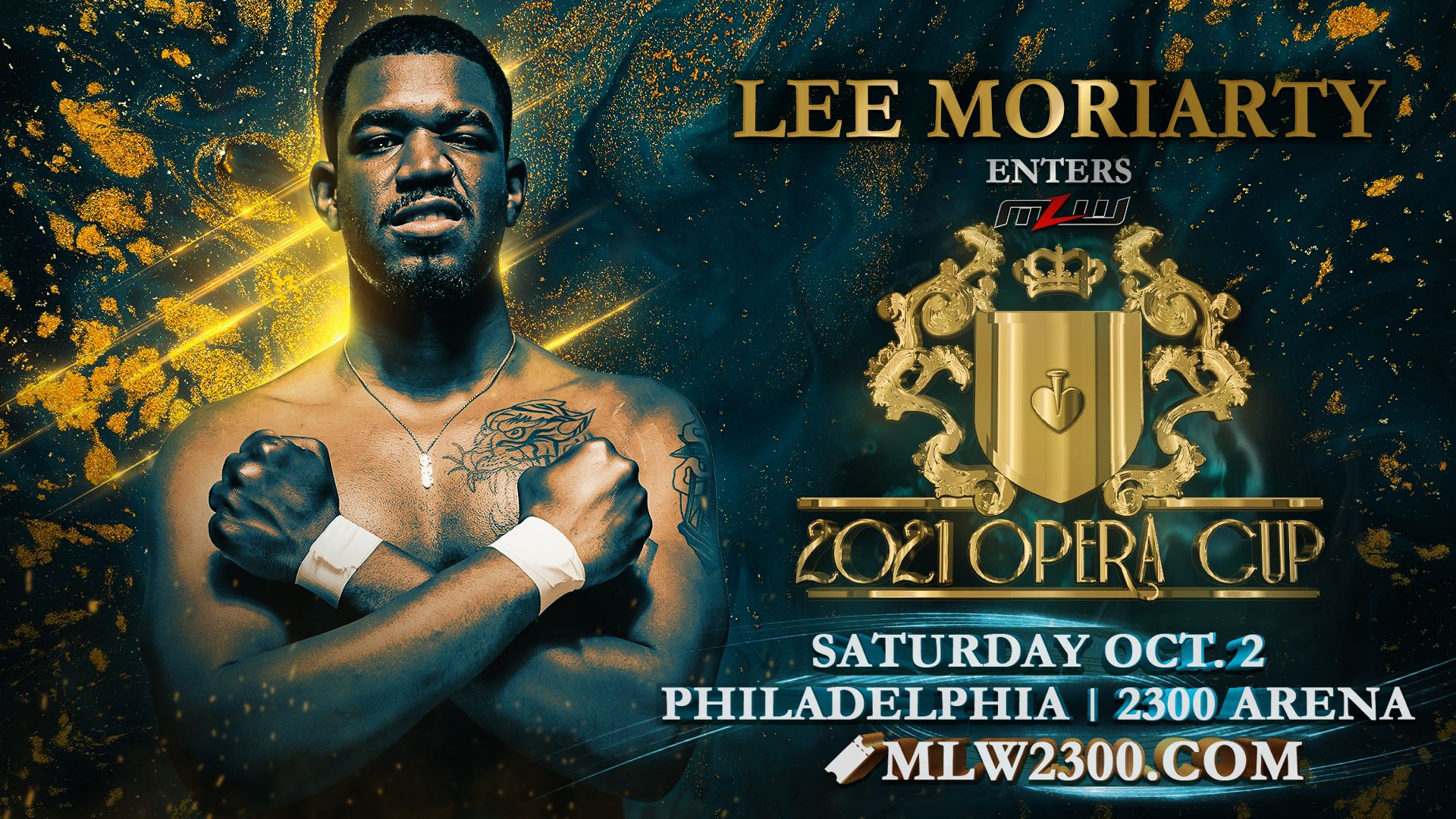 Lee Moriarty announced for 2021 MLW Opera Cup