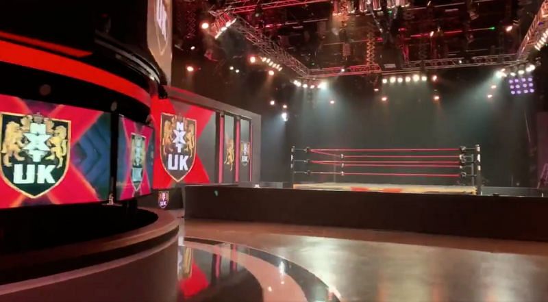 NXT UK welcoming fans into BT Sport Studios on 10/14