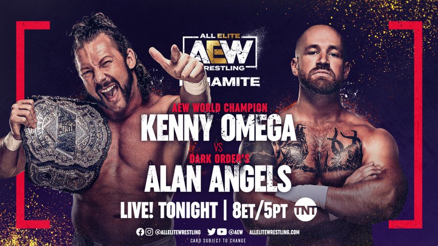 Kenny Omega vs. Alan "5" Angels added to AEW Dynamite