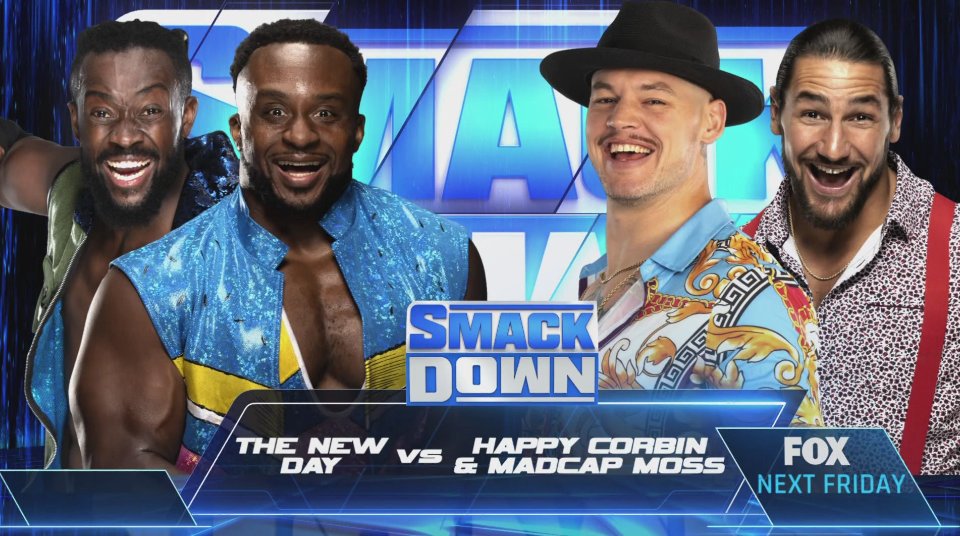 Two matches confirmed for Friday Night SmackDown next week