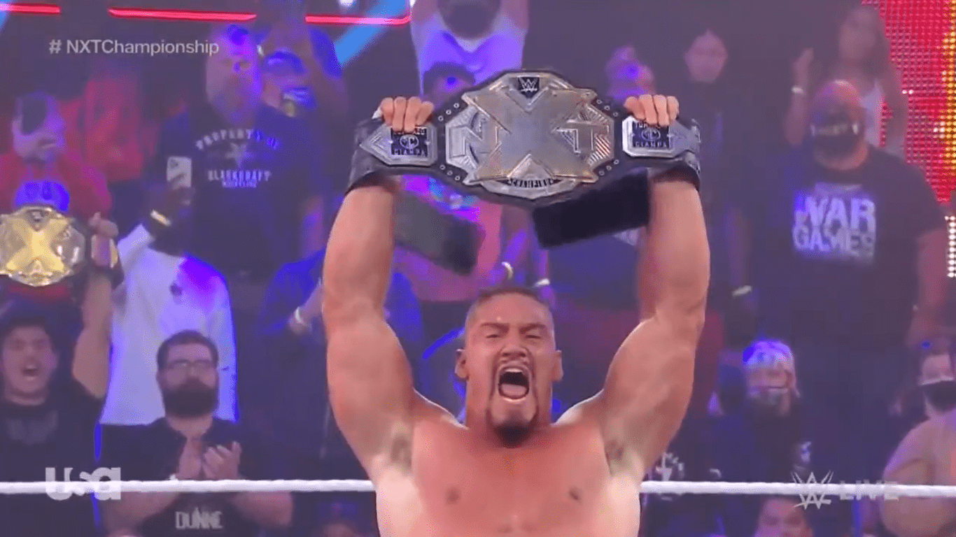 Bron Breakker becomes NXT Champion at New Year's Evil