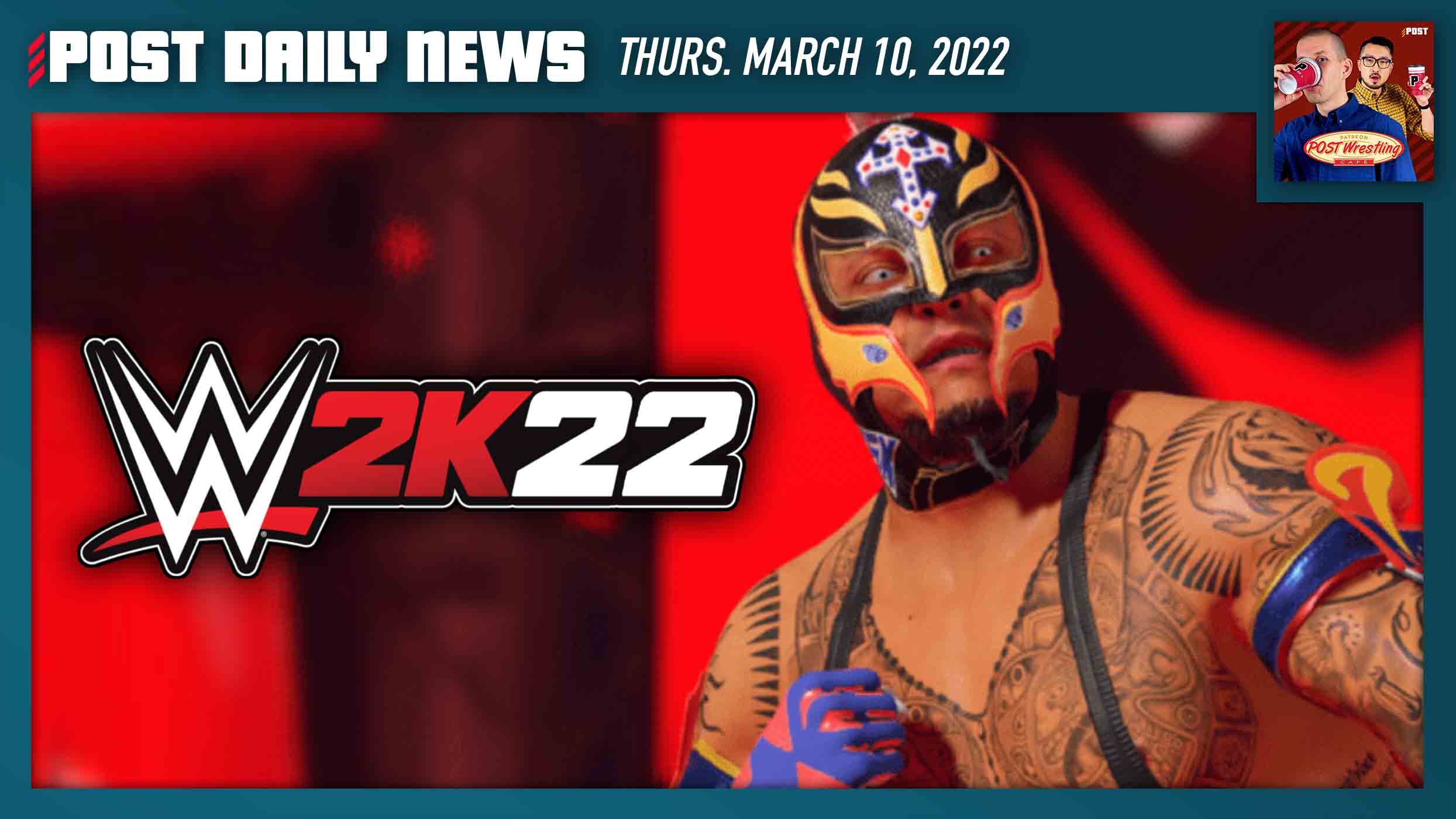WWE 2K22 with gaming reporter Mike Straw | POST News 3/10 - POST Wrestling | Podcasts, News ...