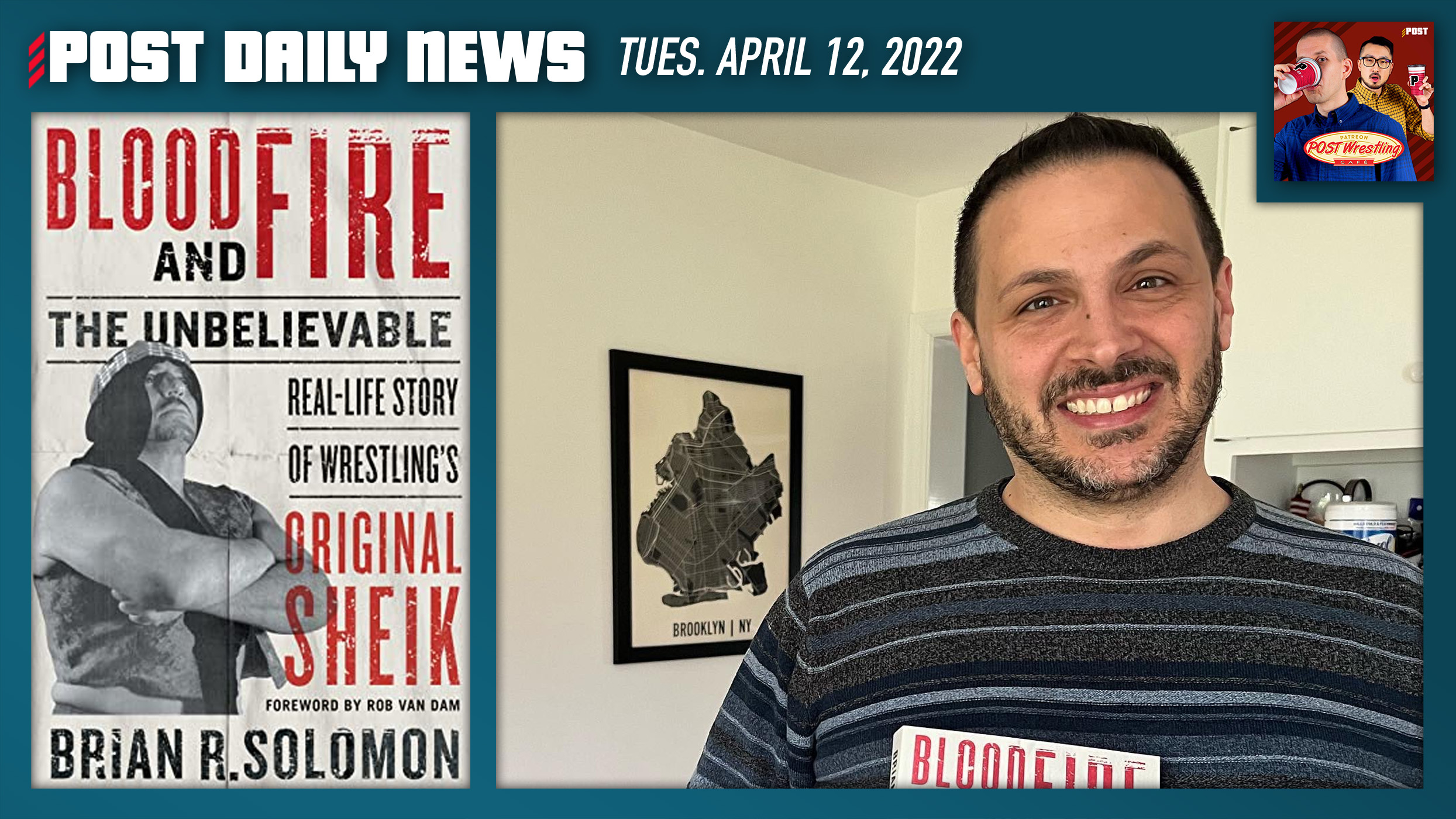 Brian Solomon, author of “Blood & Fire” on The Sheik | POST News 4/12