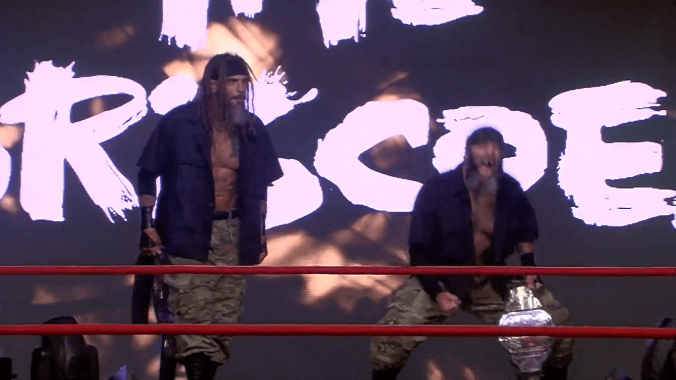 The Briscoes defending IMPACT Tag Titles against The Good Brothers at ...