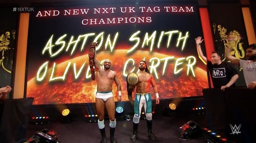 Oliver Carter & Ashton Smith capture NXT UK Tag Team Titles