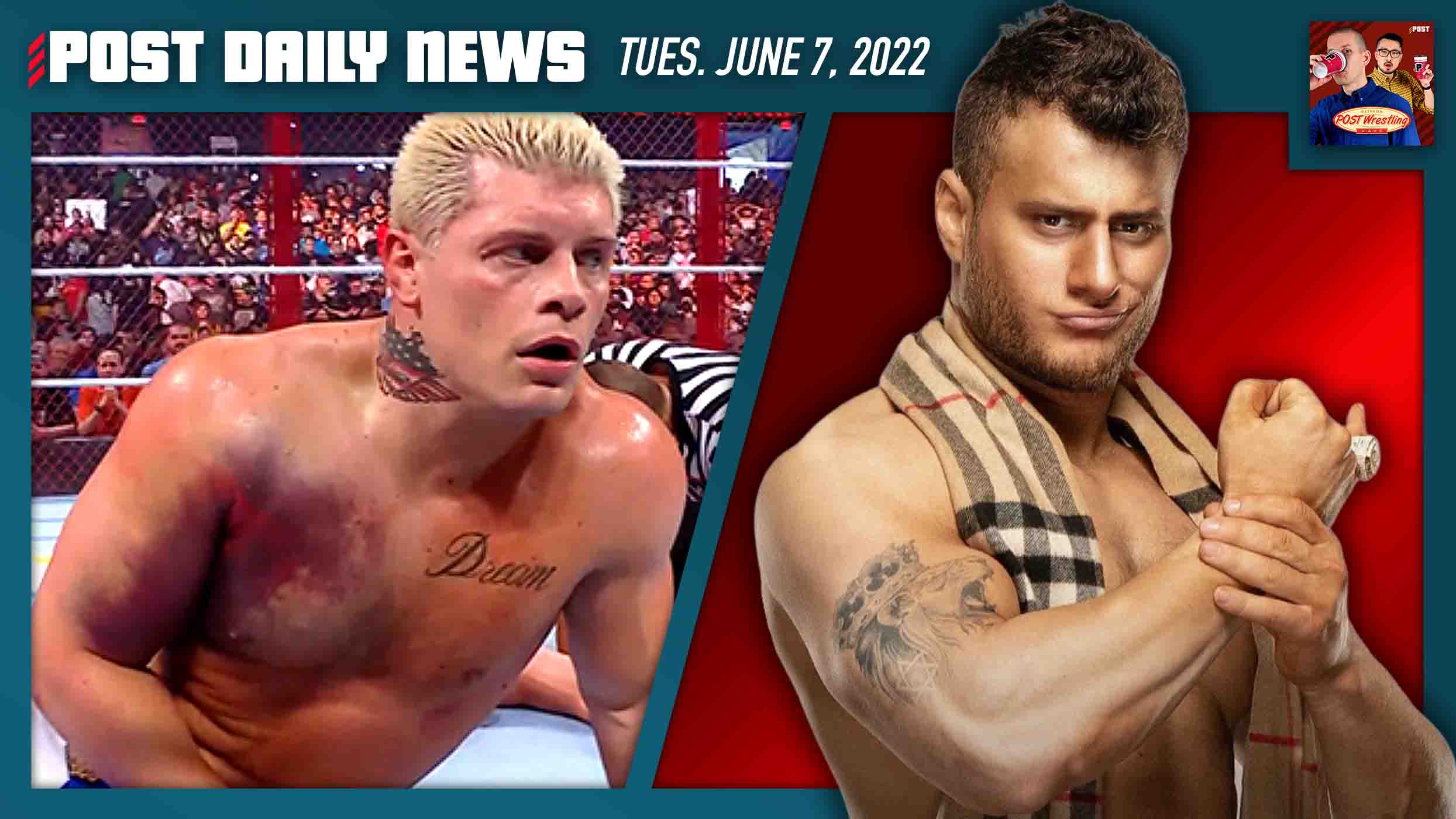 Cody Rhodes surgery, MJF-AEW update | POST News 6/7 - POST Wrestling ...