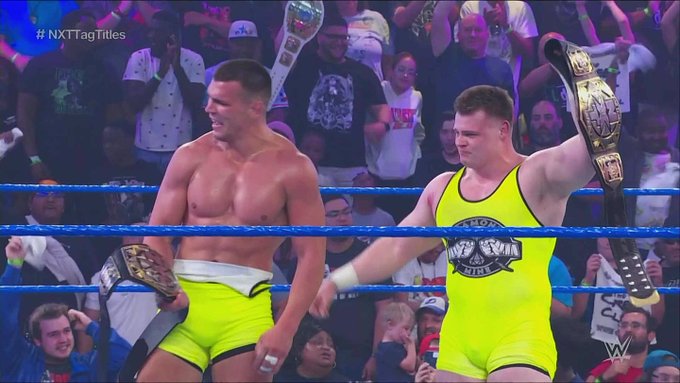 The Creed Brothers become NXT Tag Team Champions at In Your House