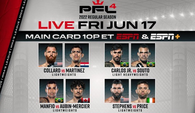 PFL 4 Report: Alex Martinez defeats Clay Collard by split decision