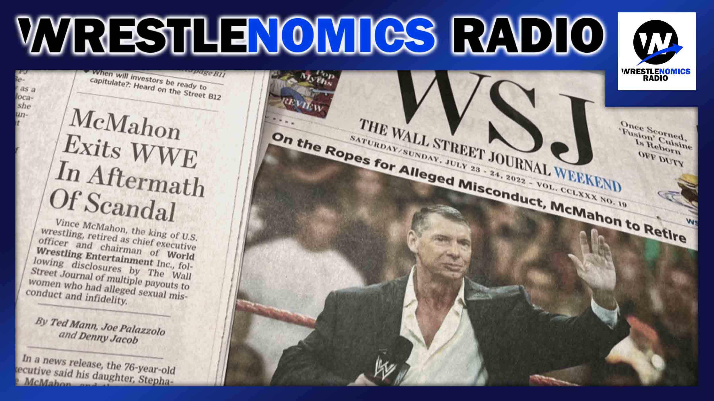 Wrestlenomics: Pro wrestling after Vince McMahon; ROH PPV - POST Wrestling | Podcasts, News ...