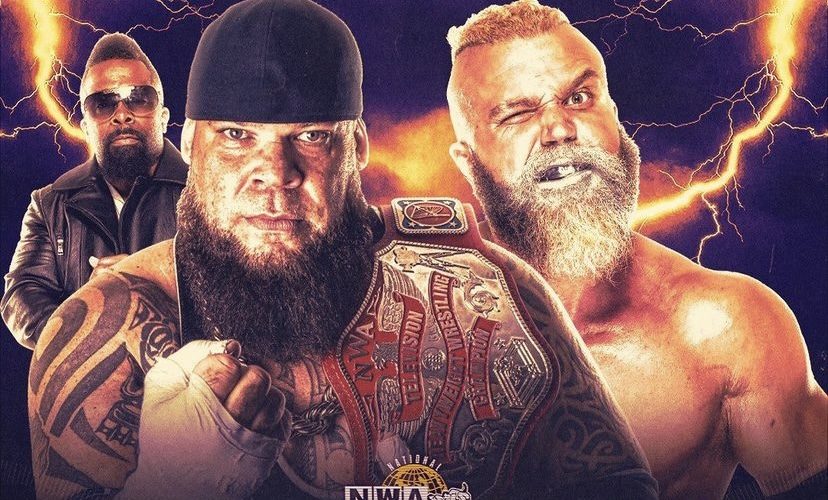 NWA World Television Championship match taking place on 8/2 Powerrr