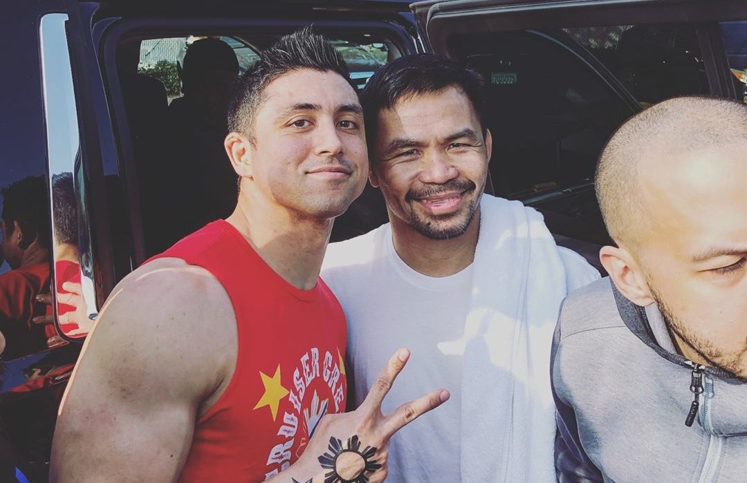 TJP attempted to get Manny Pacquiao to appear at Korakuen Hall for an NJPW event
