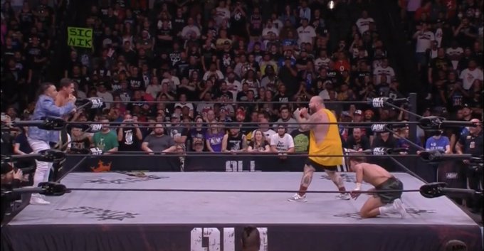 Action Bronson gets physical at AEW All Out, saves HOOK from Matt ...
