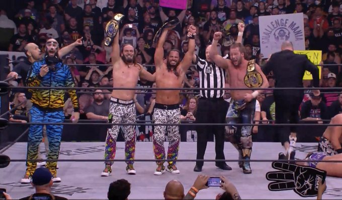 Inaugural AEW World Trios Champions crowned at All Out