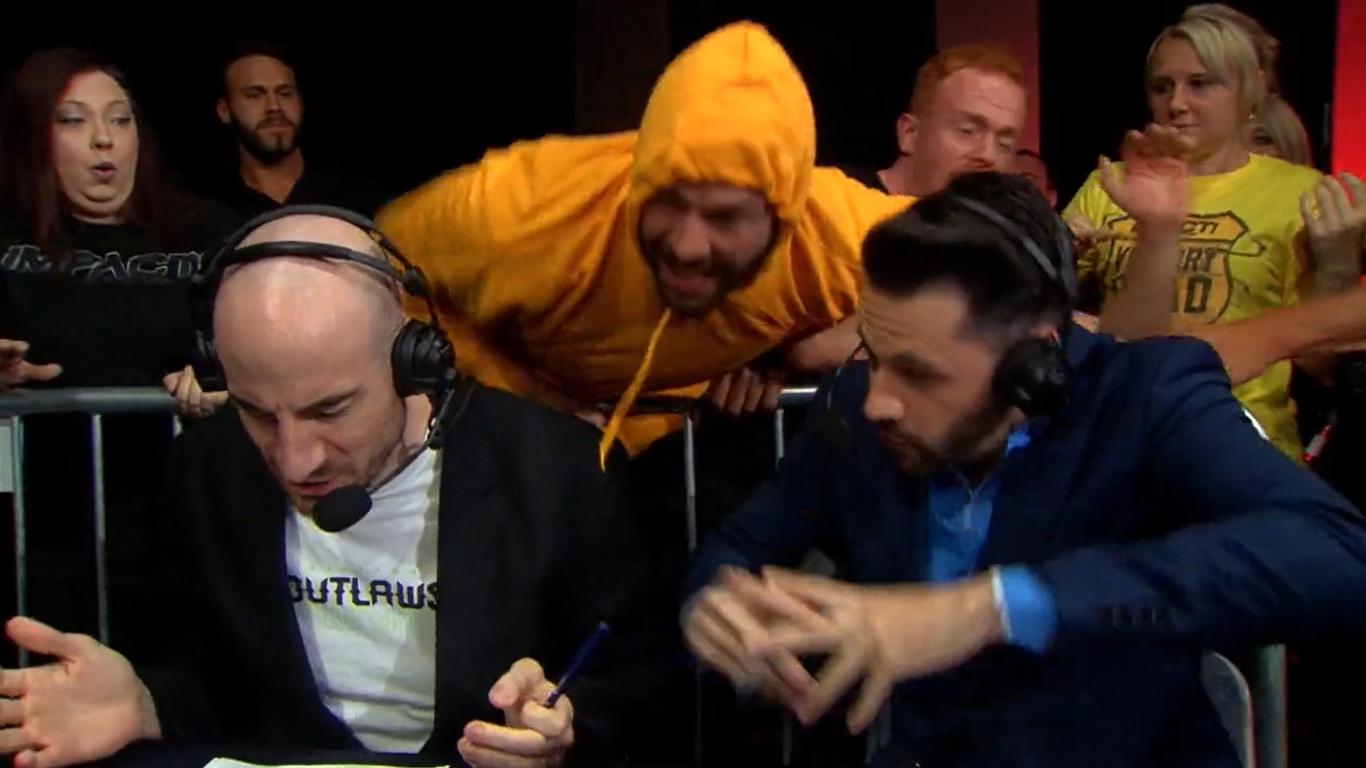 IMPACT on AXS notes: 'Fan' attempts to jump guardrail, Masha wins ...