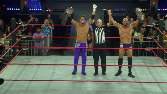 Mike Bennett & Matt Taven capture IMPACT World Tag Team Titles
