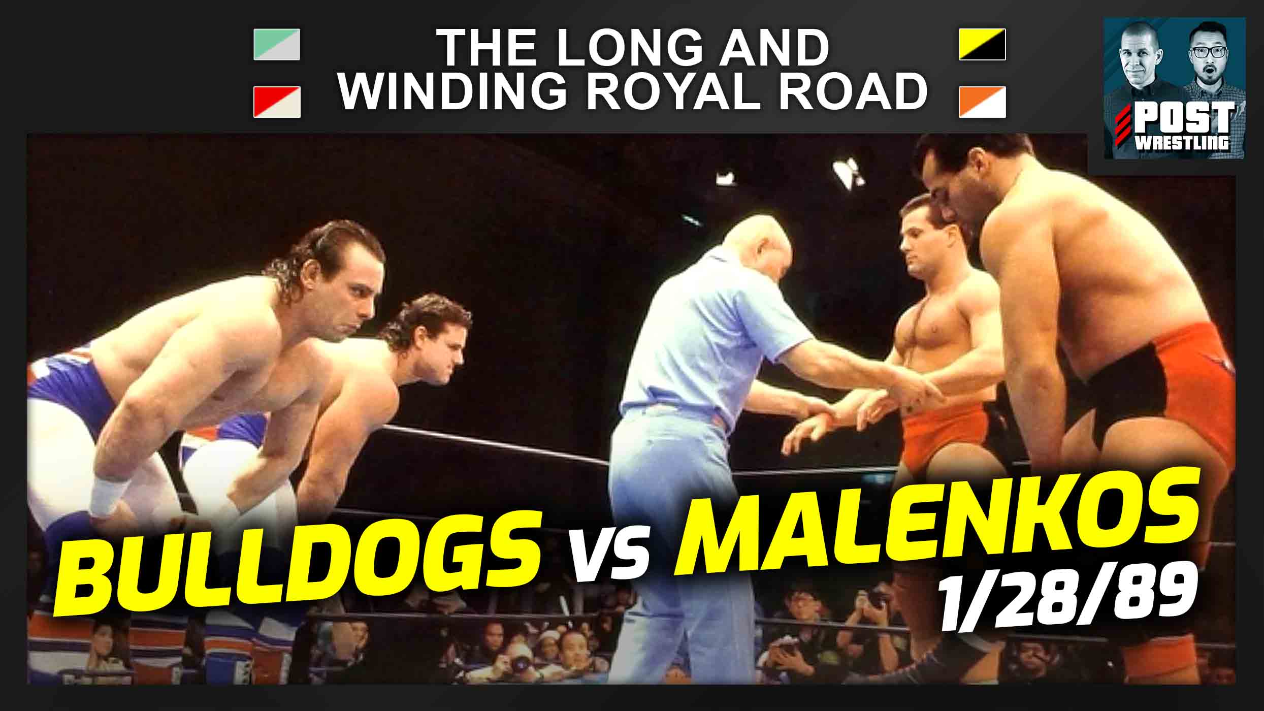 L&WRR #28: British Bulldogs vs. Malenko Bros. (1/28/89) w/ Gareth ...