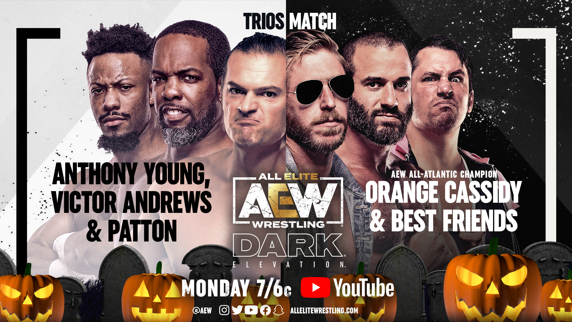 Nine matches set for Halloween edition of AEW Dark Elevation