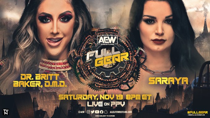 Saraya expecting to be 'scrutinized' for AEW Full Gear match, not ...