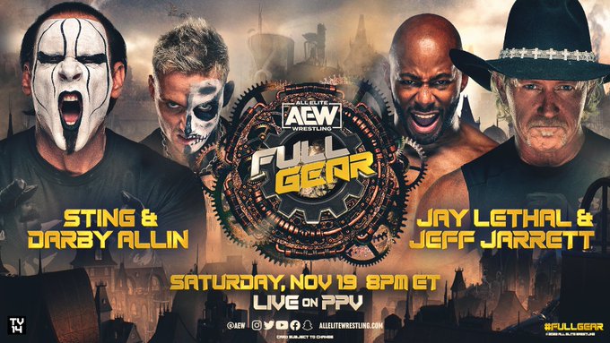 Jay Lethal expresses excitement about AEW Full Gear tag match, details ...