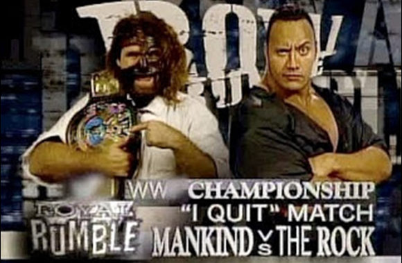 Mick Foley details original finish for 'I Quit' match vs. The Rock at ...